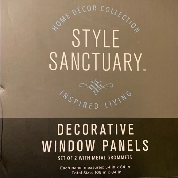 style sanctuary | Accents | Decorative Window Panels | Poshmark